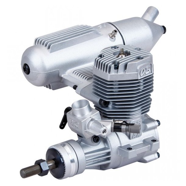 OS MAX-65AX W/E-4010A SILENCER - Brændstof motorer til fly - Holte ...