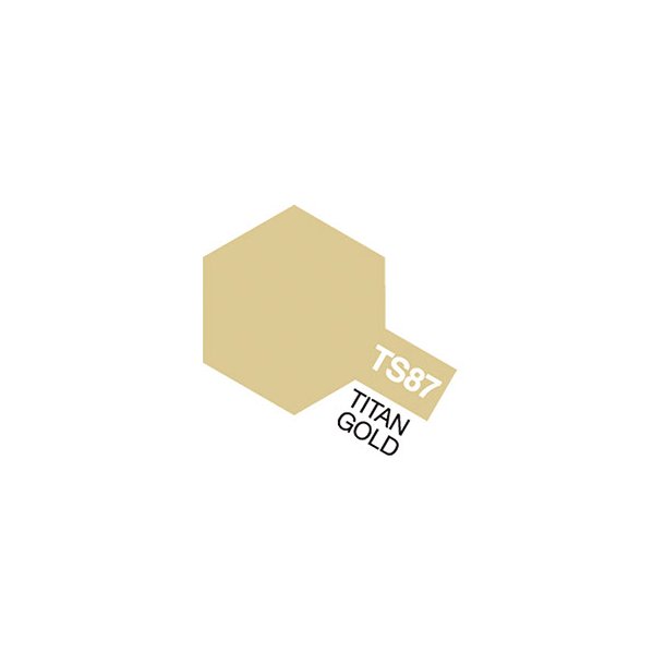 Tamiya spraymaling TS-87 Titanium Gold - Tamiya TS maling - Holte ...