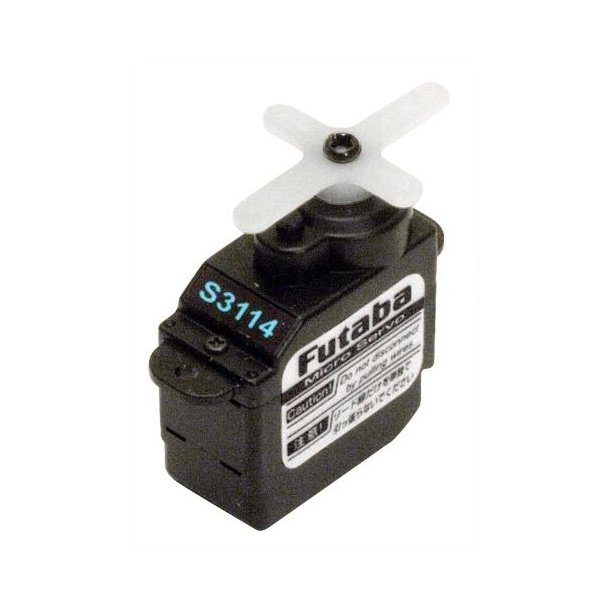 S3114 Sub-Micro Servo 1.7kg 0.09s - Servo & tilbehør - Holte Modelhobby